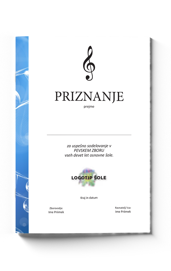 Glasbeni zvezek | Glasbeni kotiček